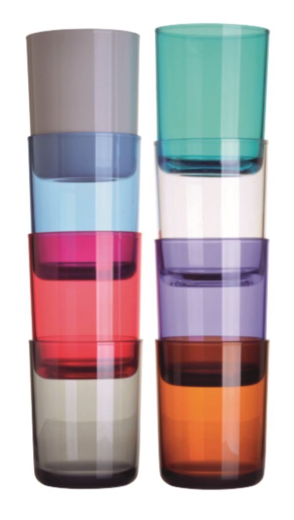 Grünes 27 cl. wiederverwendbares Kunststoff-Trinkglas | Glas mit ewigem ...